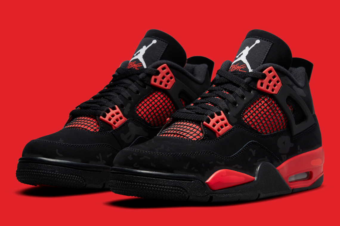 We Caught Sneaker-Fever After Air Jordan 4 Retro "Red Thunder" Drop ...